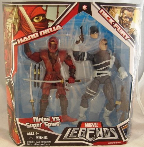 Marvel Legends Nick Fury & Hand Ninja Action Figure 2-Pack - Walmart.com