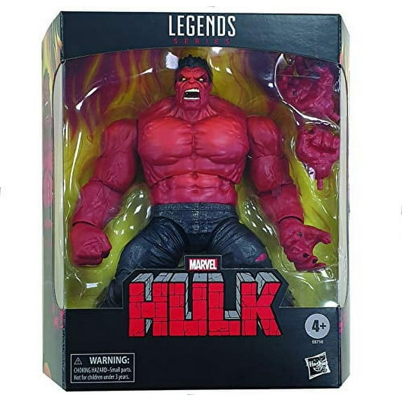 Marvel Legends Red Hulk Deluxe Action Figure - Walmart.com