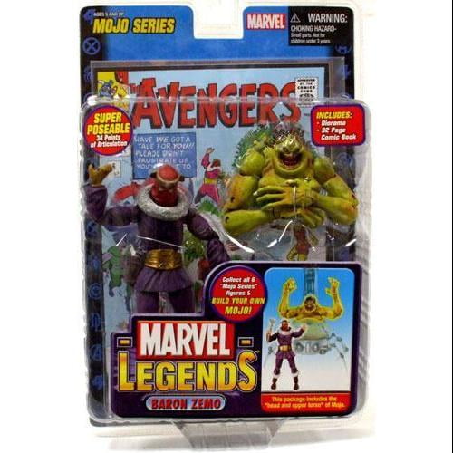 Marvel Legends Series 14 6" Action Figure: Baron Zemo - Walmart.com