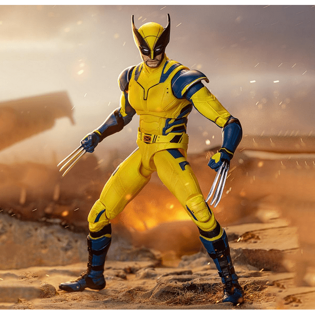 Wolverine & Deadpool Figure Series: 7 Inch Wolverine, the Loner Legend ...