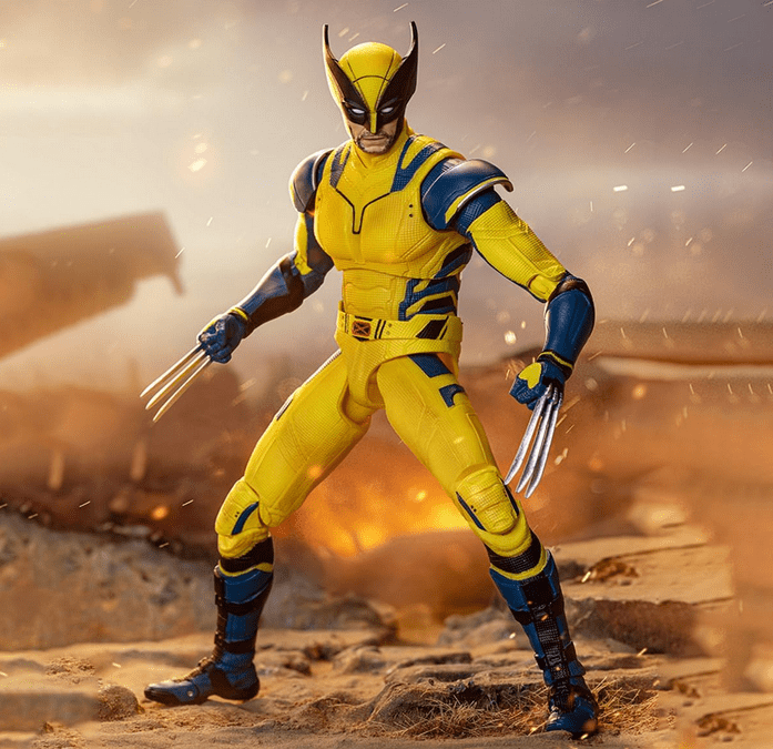 Wolverine & Deadpool Figure Series: 7 Inch Wolverine, the Rebellious ...