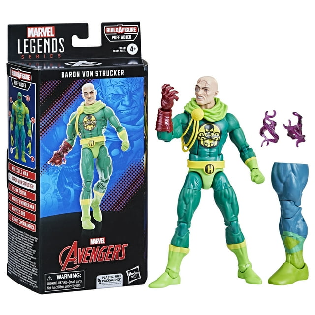 Marvel Legends Series: Baron Von Strucker Marvel Classic Comic Action ...