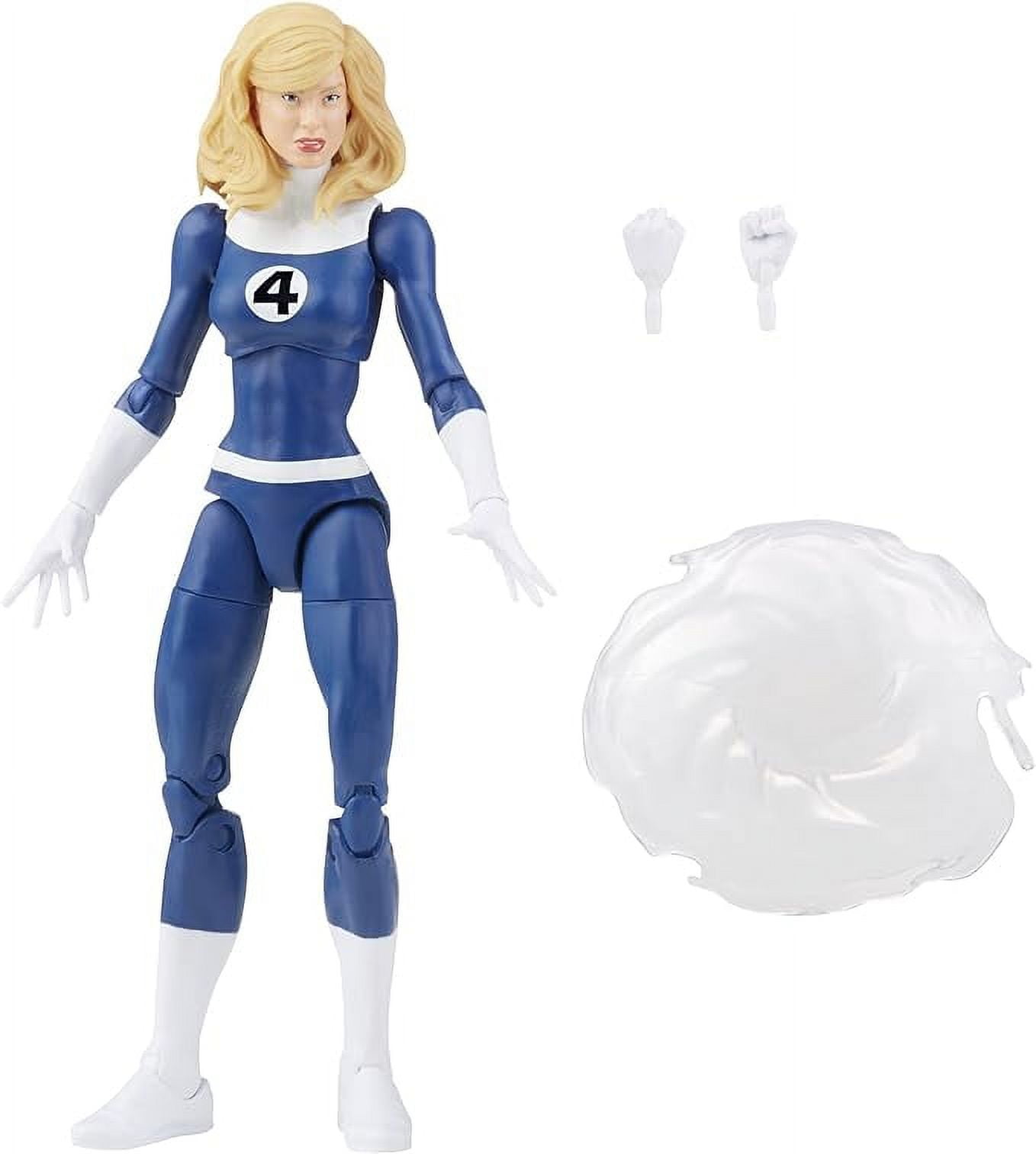 Marvel Legends Series Retro Fantastic Four Marvel's Invisible Woman 6 ...