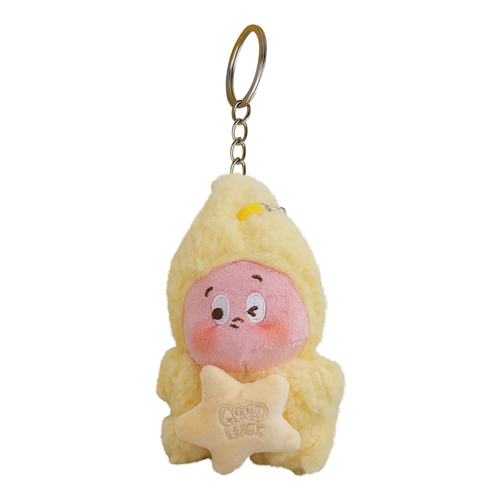 Labubu Star Man Plush Doll Pendant Cute Trendy Bubble Series Keychain ...