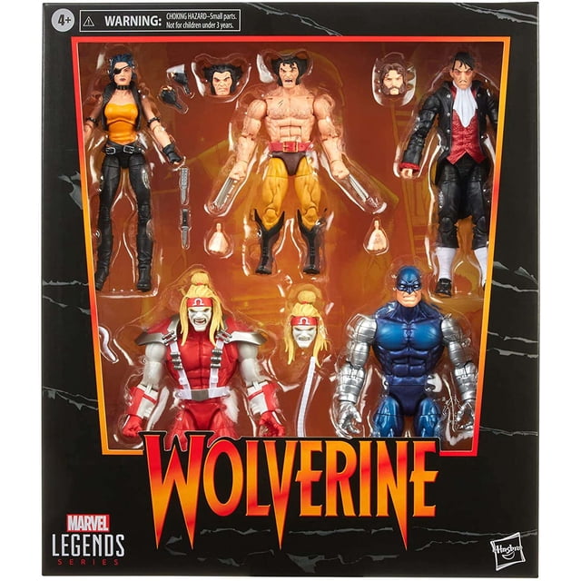 Free Shipping! Marvel Legends Wolverine, Omega Red, Cyber, Callisto ...
