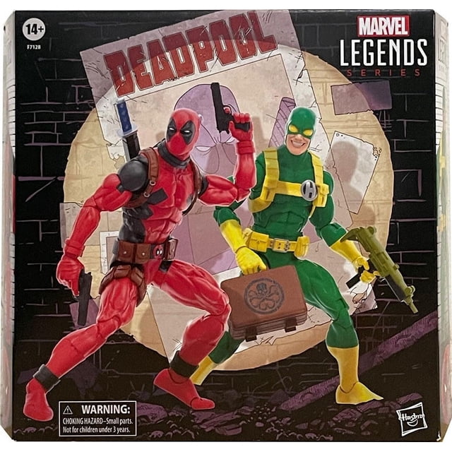 Exclusive Marvel Legends X-Men, Deadpool & Bob Hydra Agent - 6 Inch ...