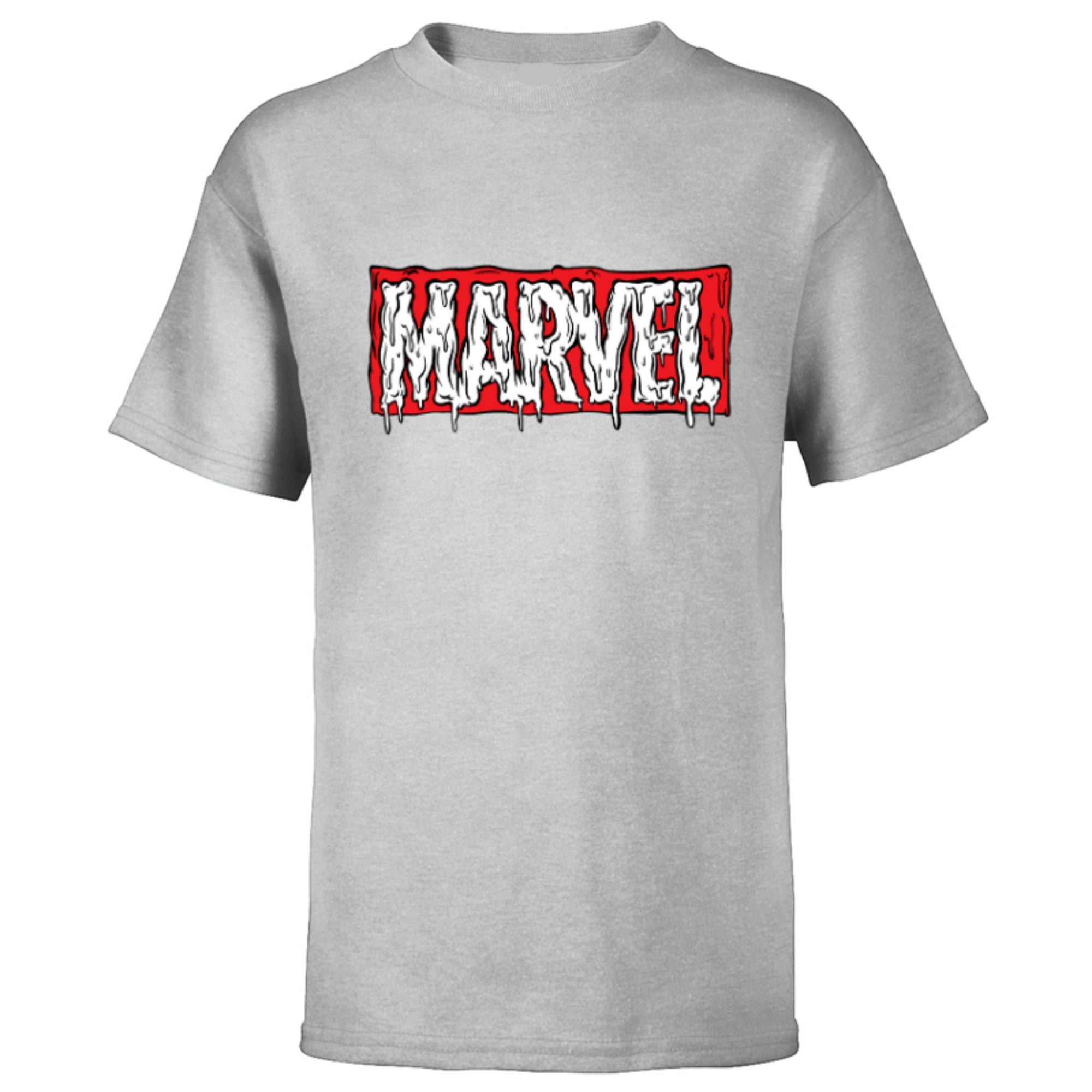 Marvel Logo Melting Paint Drip - Short Sleeve T-Shirt for Kids ...