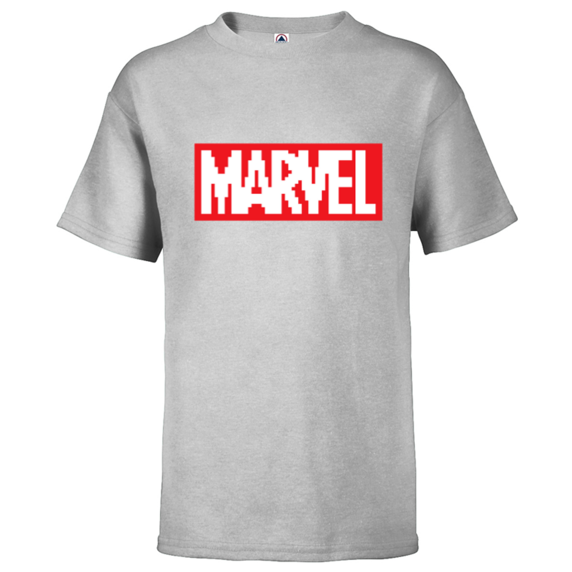 Marvel Logo Retro 8-Bit Pixel Art Style Classic - Short Sleeve T-Shirt ...