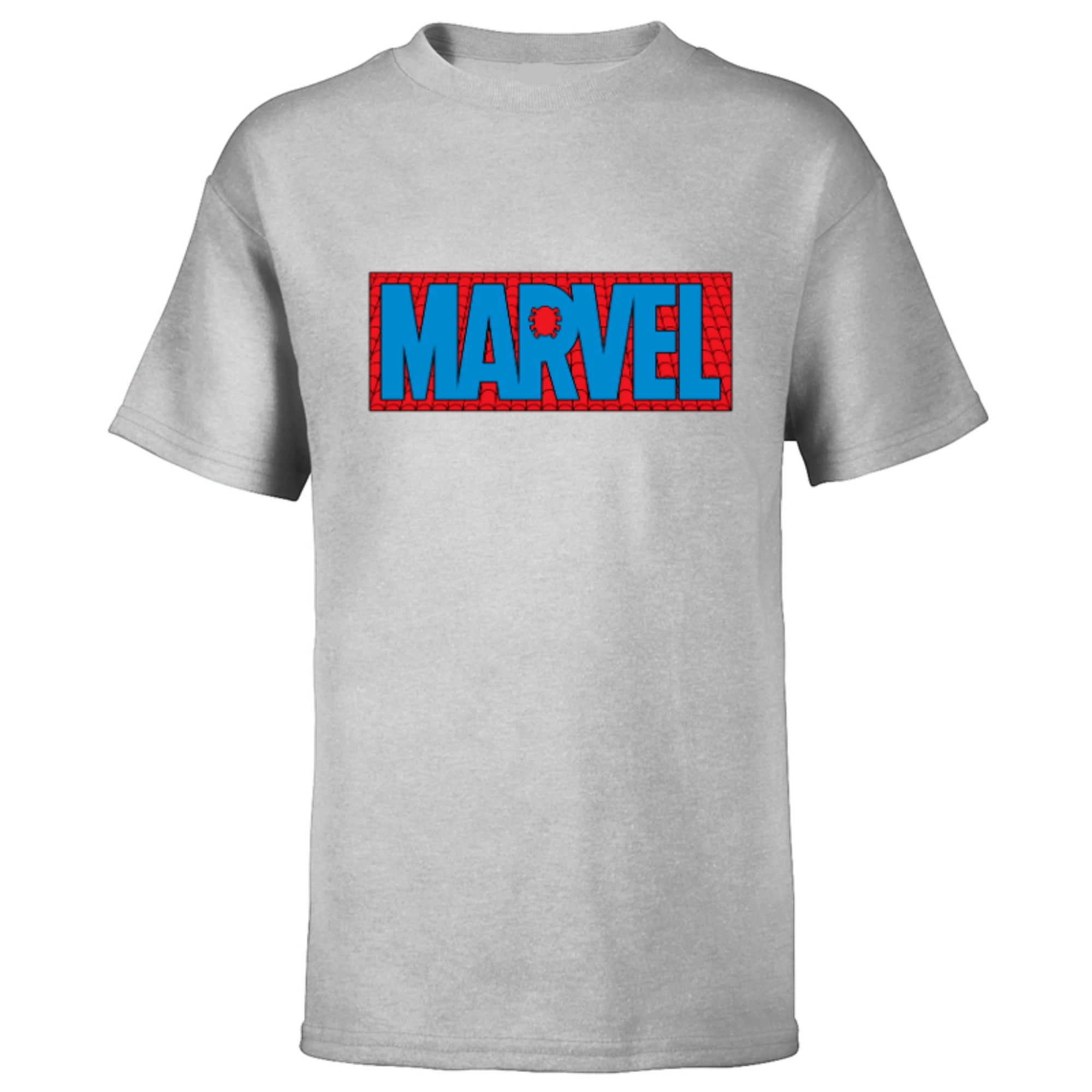 Marvel Logo Spider-Man Webs - Short Sleeve T-Shirt for Kids ...