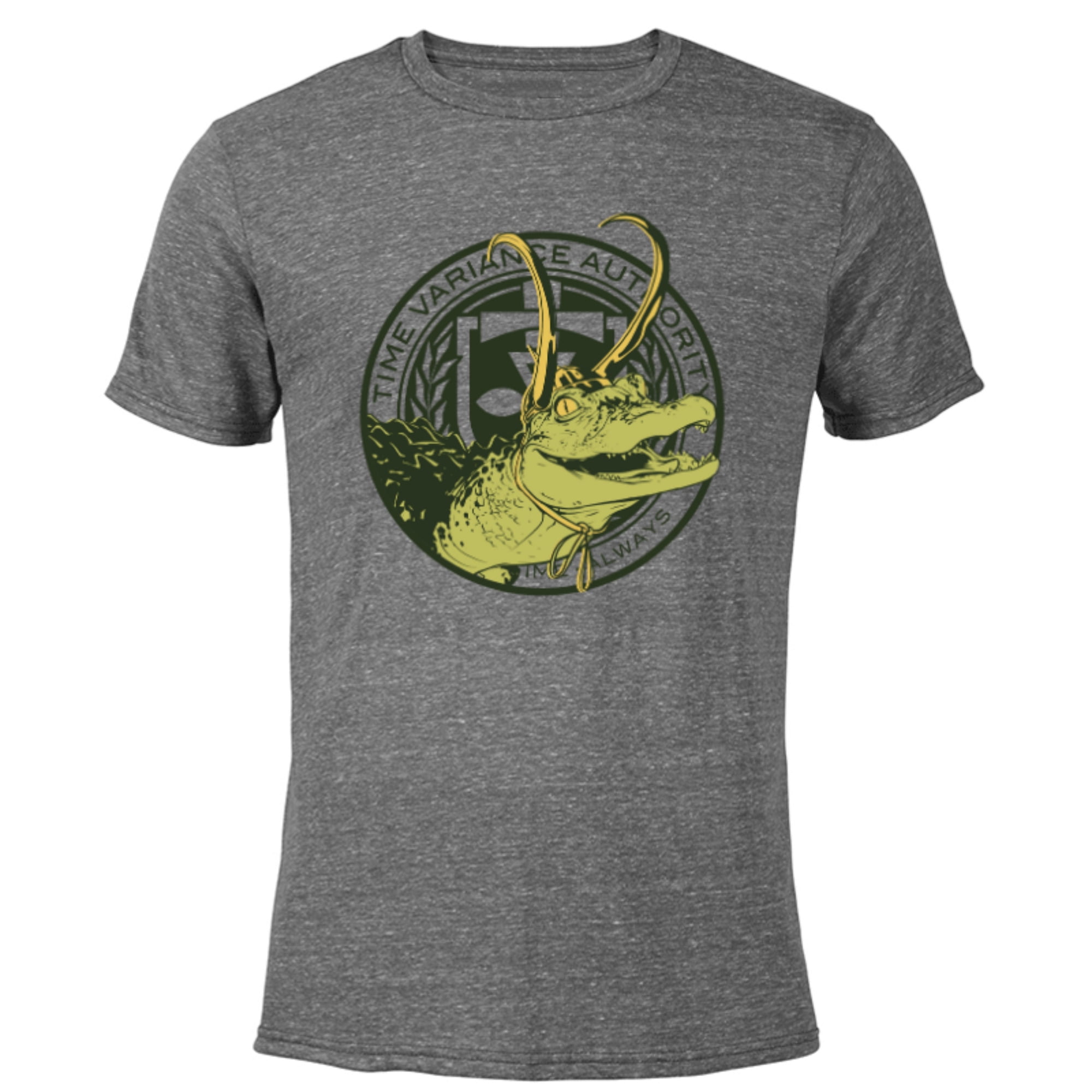 Marvel Loki Alligator Loki TVA - Short Sleeve Blended T-Shirt for Adults - Customized-Dark ...