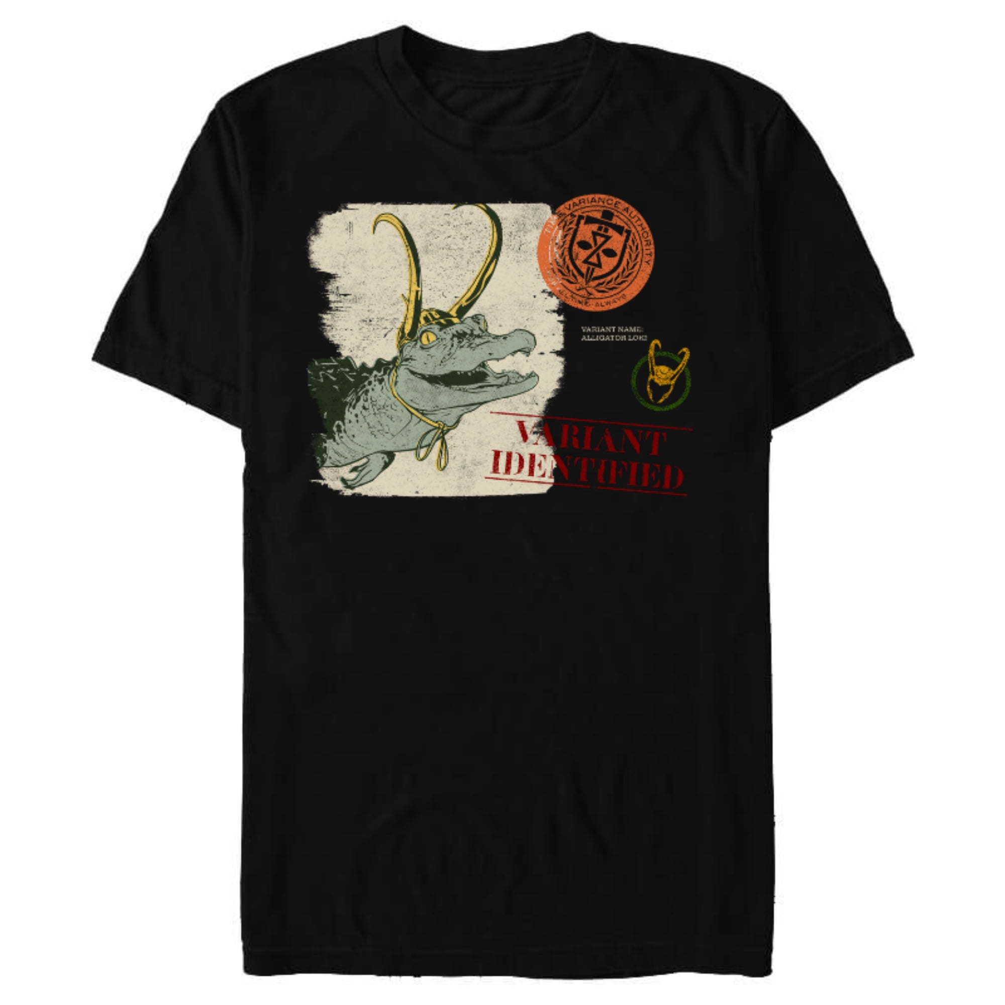 Marvel Loki Alligator Loki TVA Variant Identified - Short Sleeve Blended T-Shirt for Adults ...