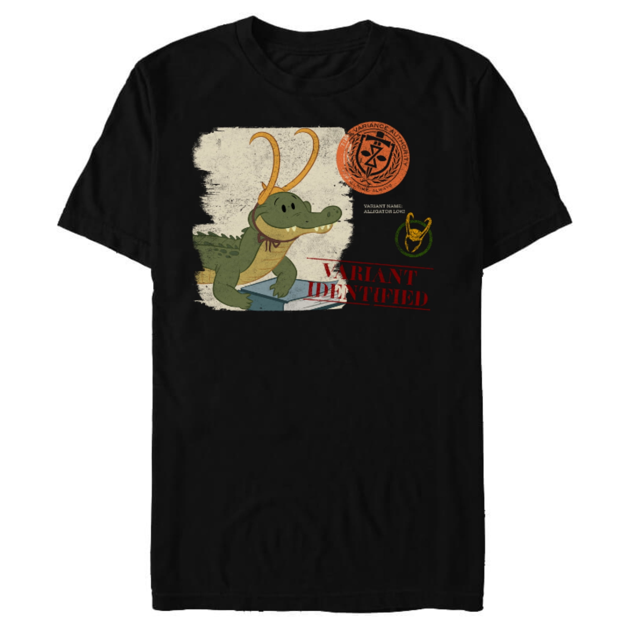 Marvel Loki Cartoon Alligator Loki Variant Identified - Short Sleeve ...