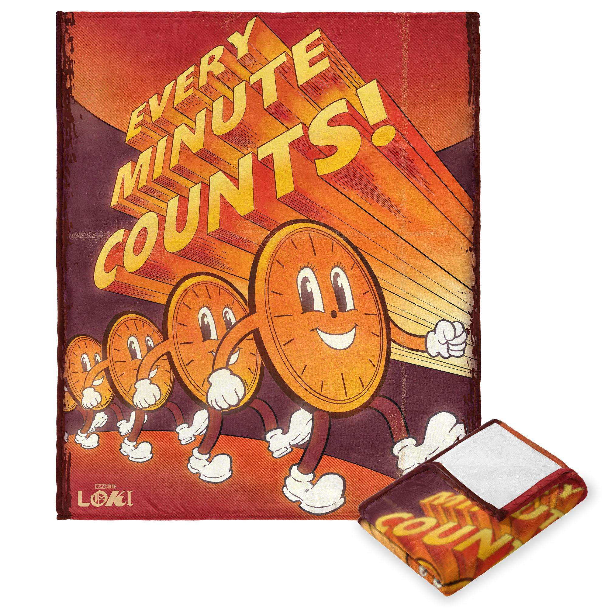 Marvel Loki Every Minute Counts Kids Silk Touch Throw Blanket - Walmart.com