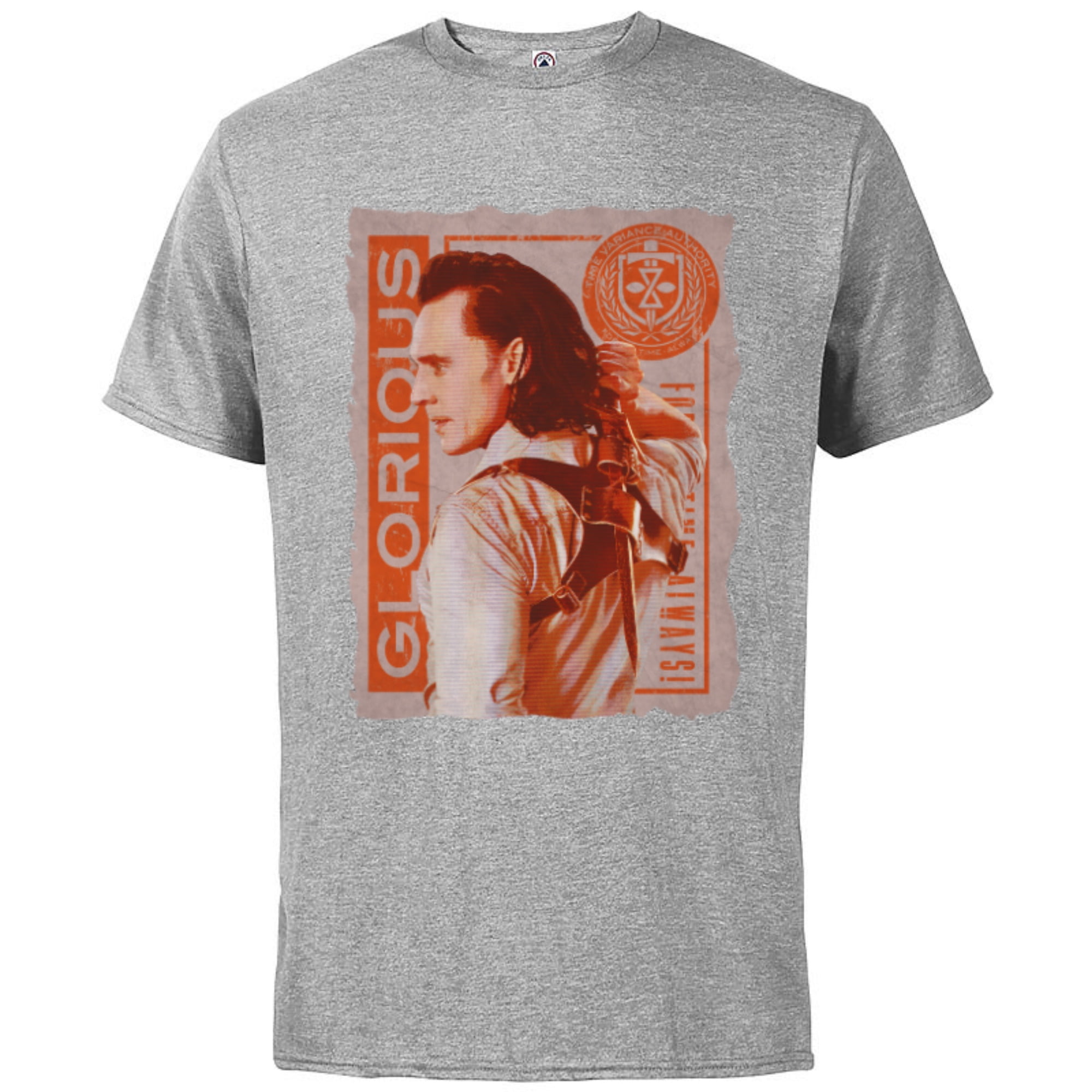 Marvel Loki Glorious Golden Dagger For All Time Always - Short Sleeve ...