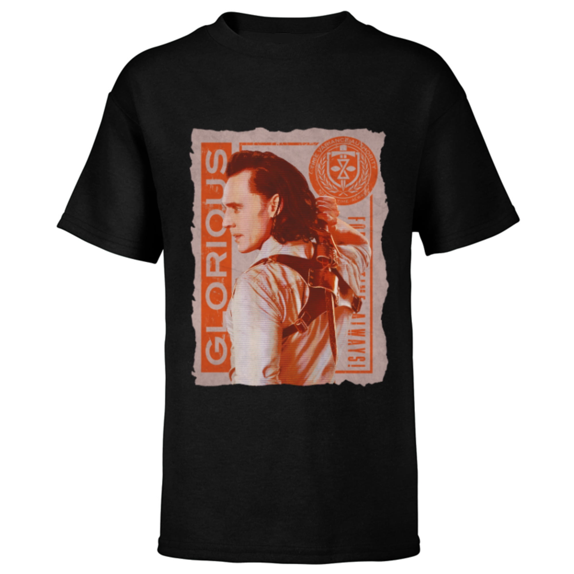 Marvel Loki Glorious Golden Dagger For All Time Always - Short Sleeve T ...