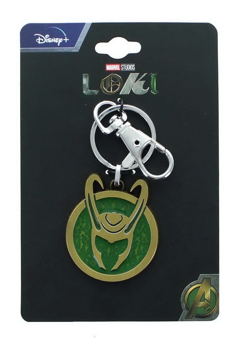 Salesone Marvel Loki Keychain, Enamel and Base Metal, 4x3.5cm - Walmart.com