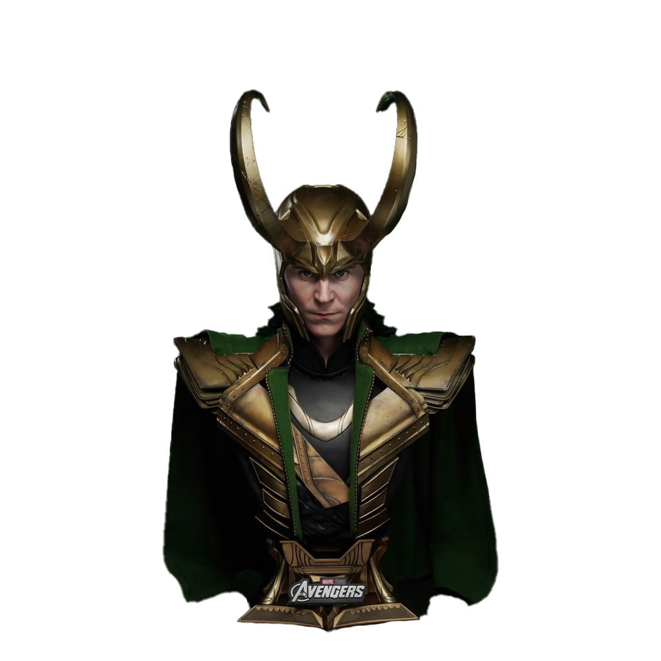Marvel Loki Life Size 1:1 Bust Statue - Walmart.com