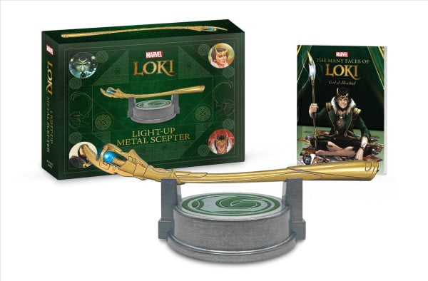 Pre-Owned Marvel: Loki Light-Up Metal Scepter (Kit) - Walmart.com