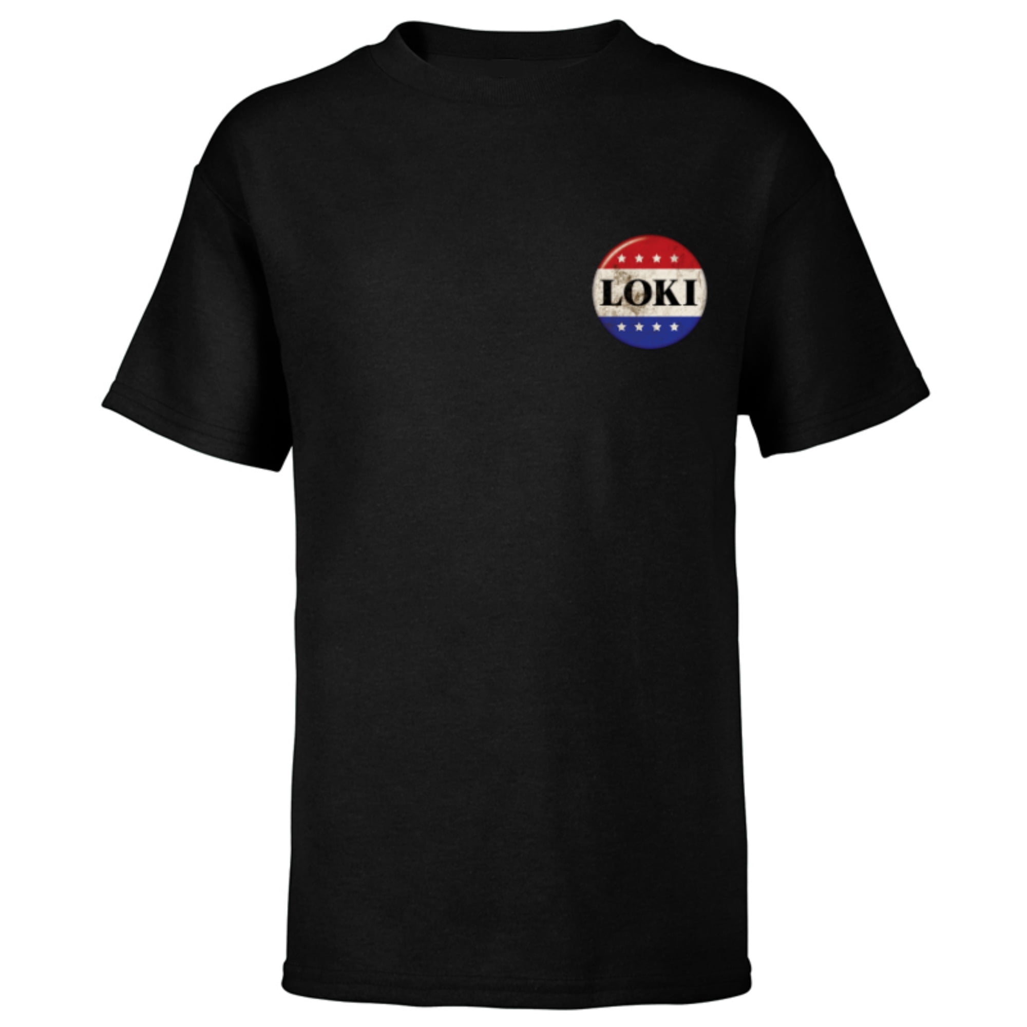 Marvel Loki President Loki Small Button - Short Sleeve T-Shirt for Kids ...