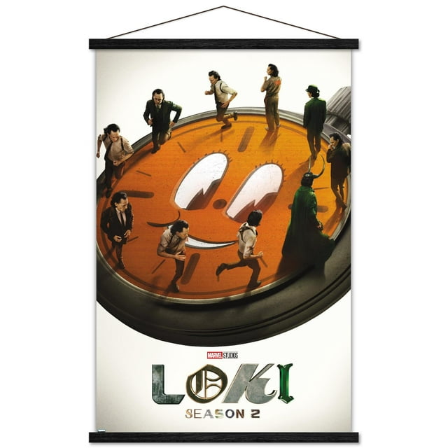 Marvel Loki: Season 2 - One Sheet Wall Poster with Magnetic Frame, 22. ...
