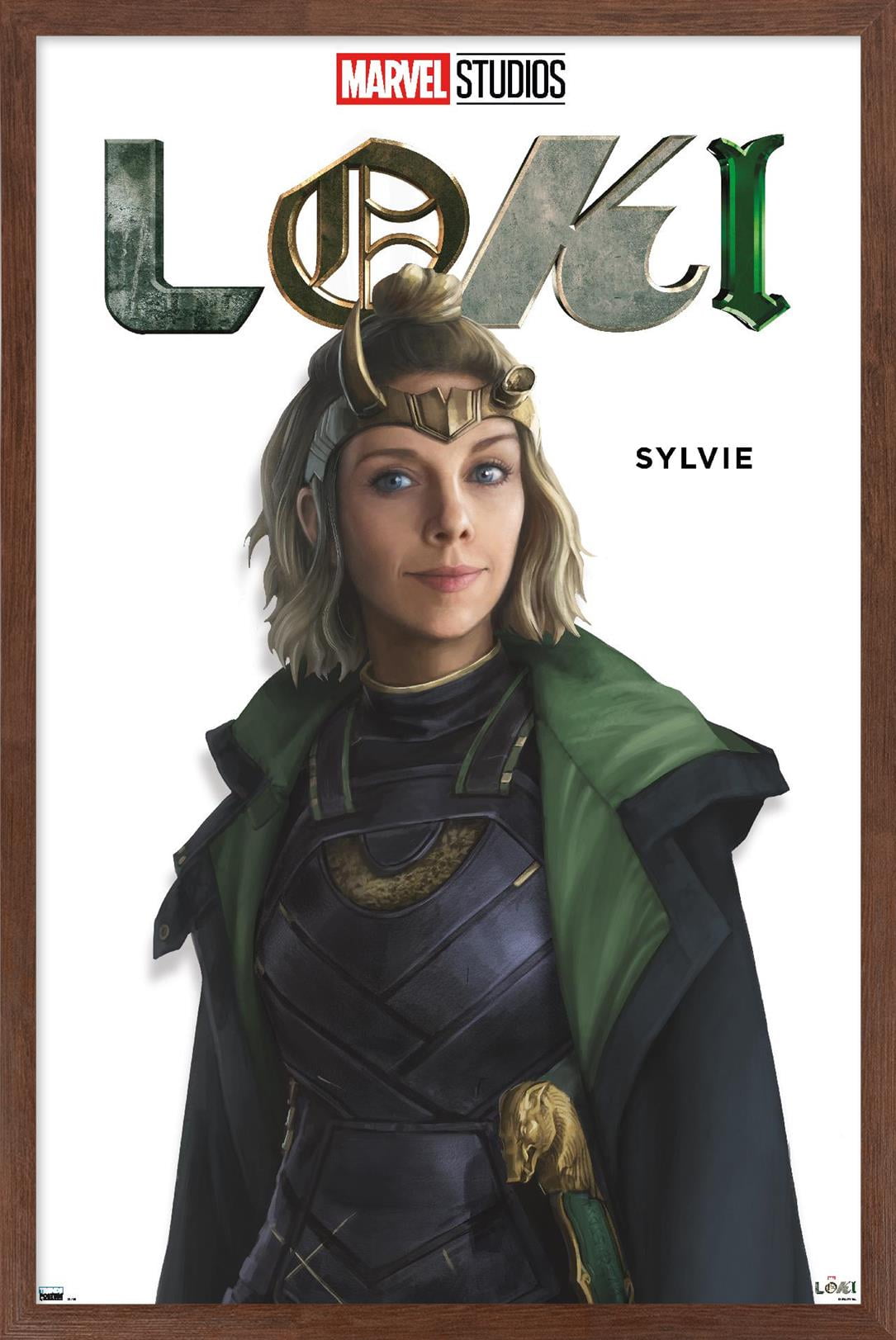 Marvel Loki - Sylvie Feature Series Wall Poster, 22.375" x 34" Framed ...