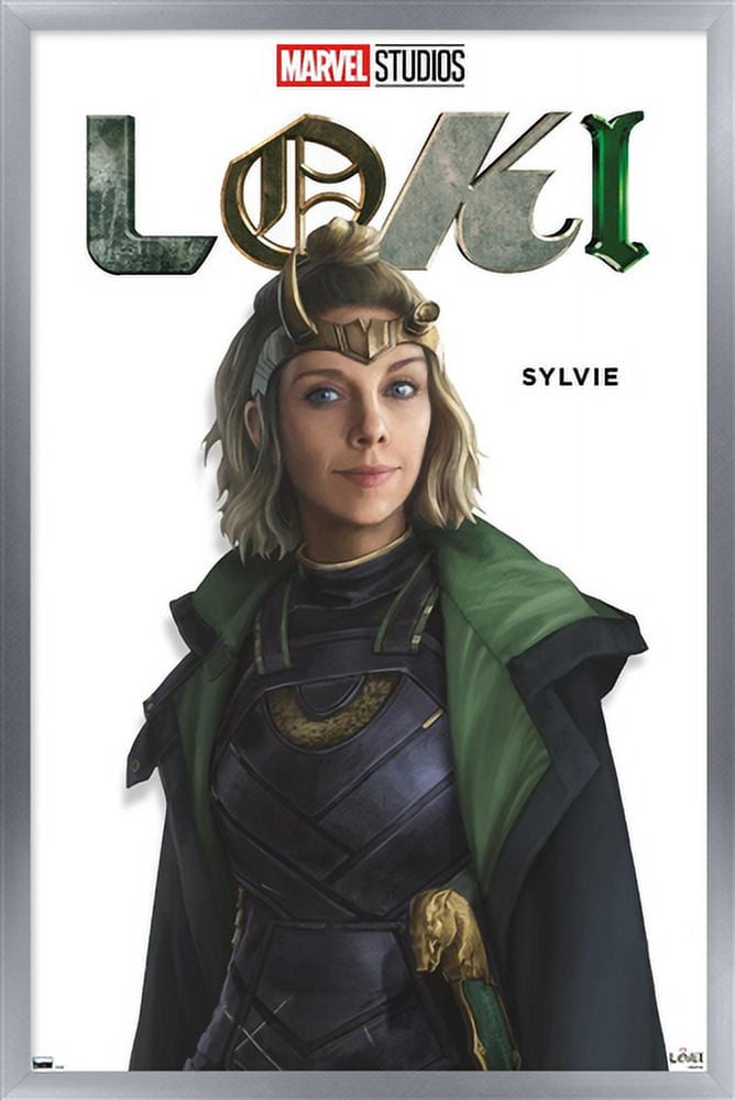 Marvel Loki - Sylvie Feature Series Wall Poster, 22.375" x 34" Framed ...