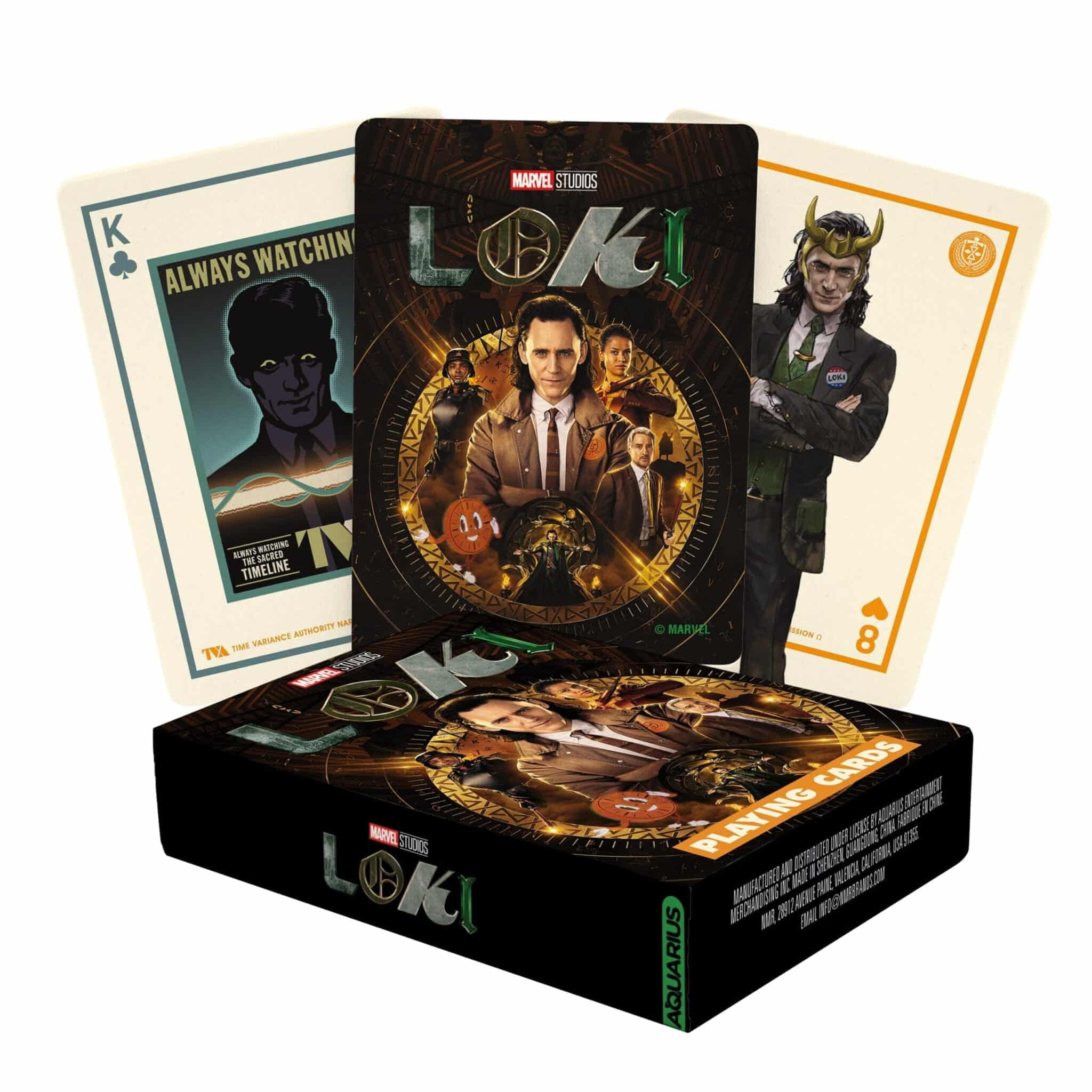 Marvel Loki (TVA) Playing Cards by AQUARIUS - Walmart.com
