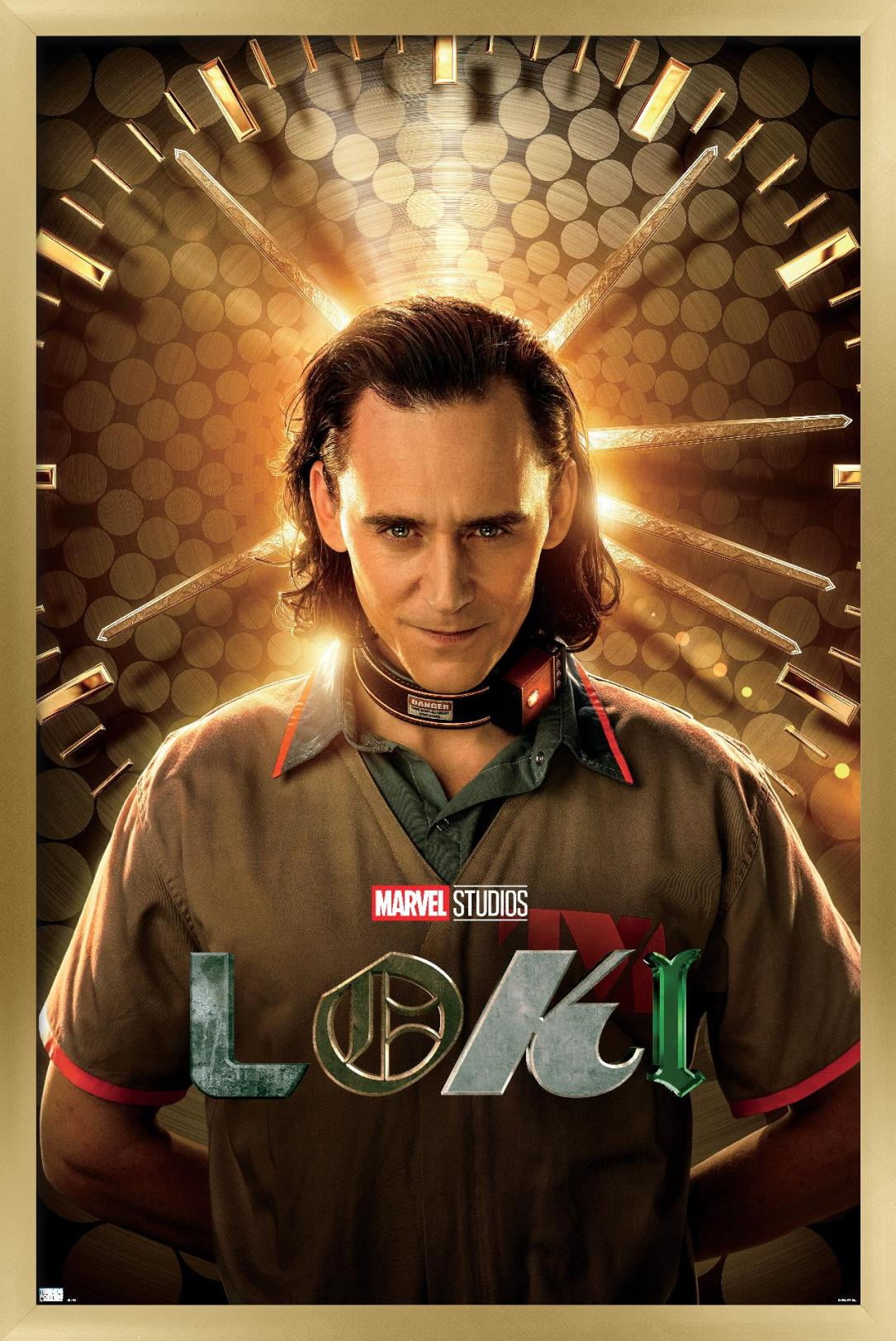 Marvel Loki - Teaser Wall Poster, 14.725" x 22.375", Framed - Walmart.com