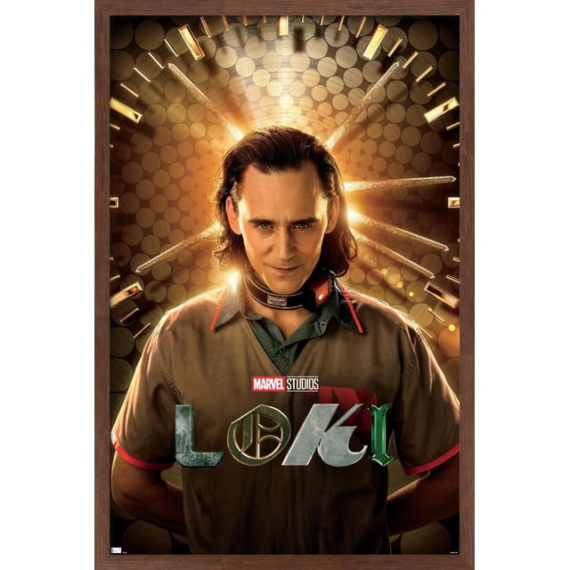 Marvel Loki - Teaser Wall Poster, 22.375" x 34", Framed - Walmart.com