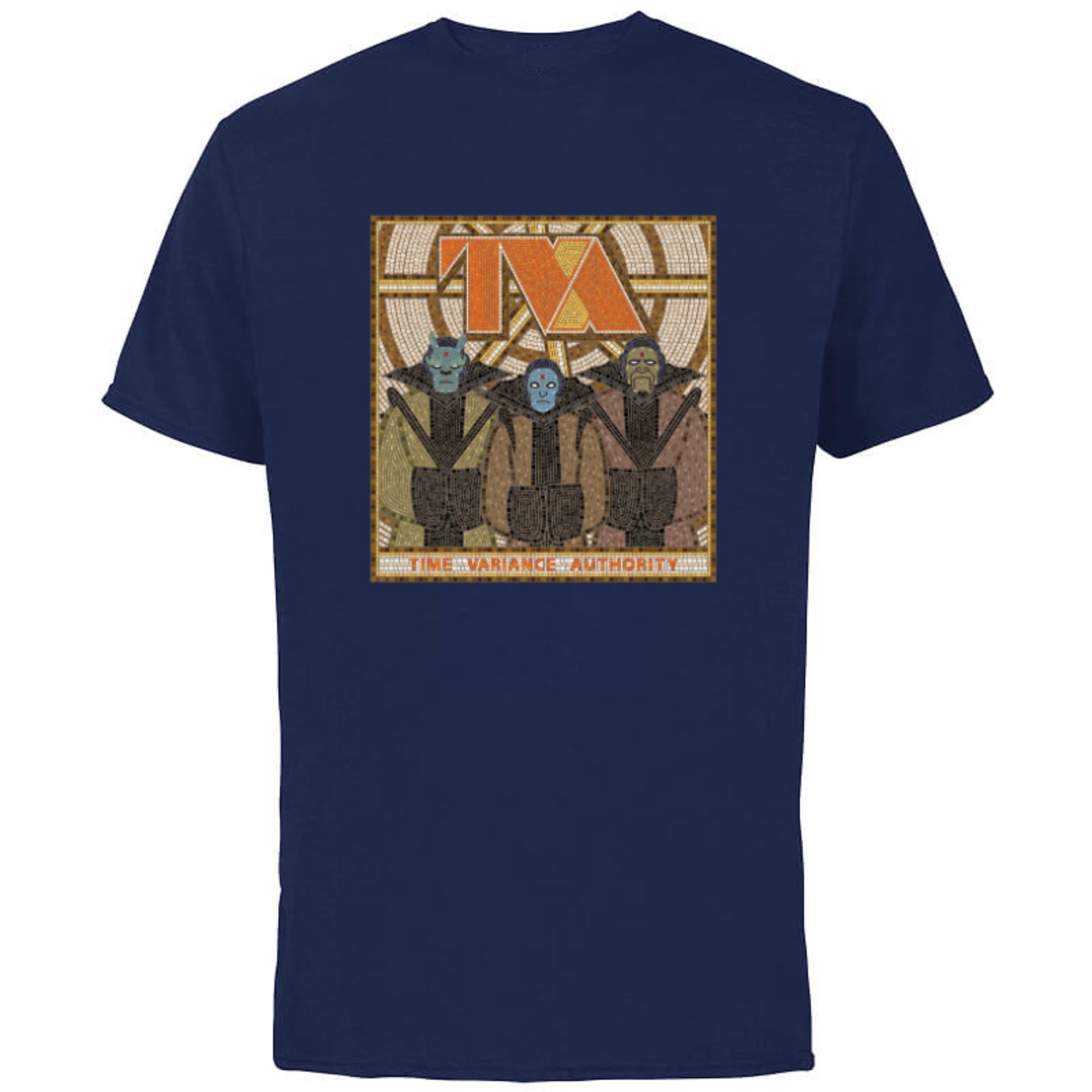 Marvel Loki Time Variance Authority Time-Keepers Mosaic - Short Sleeve ...