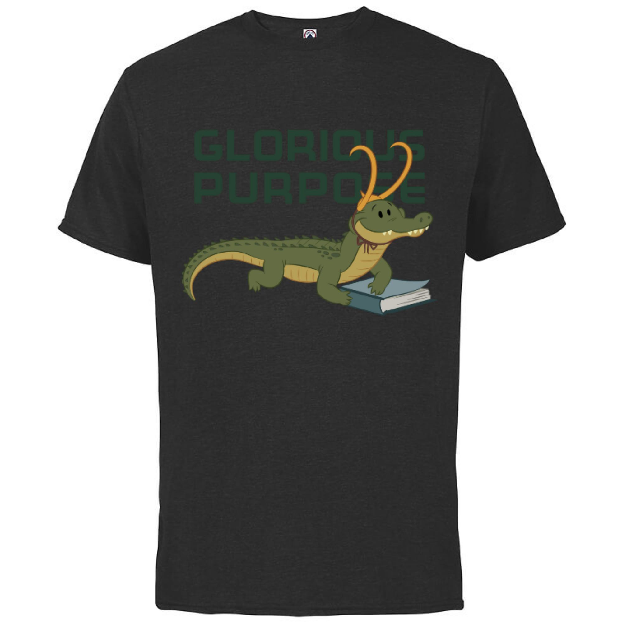 Marvel Loki Variants Alligator Loki Glorious Purpose - Short Sleeve Cotton T-Shirt for Adults ...