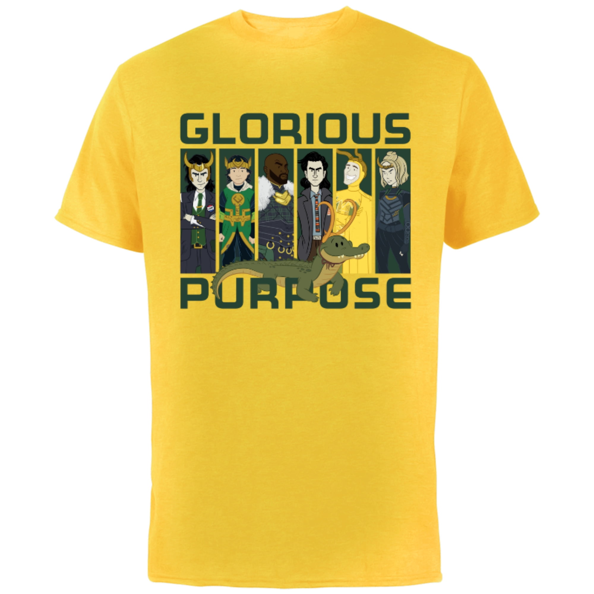 Marvel Loki Variants Alligator Loki Glorious Purpose - Short Sleeve ...