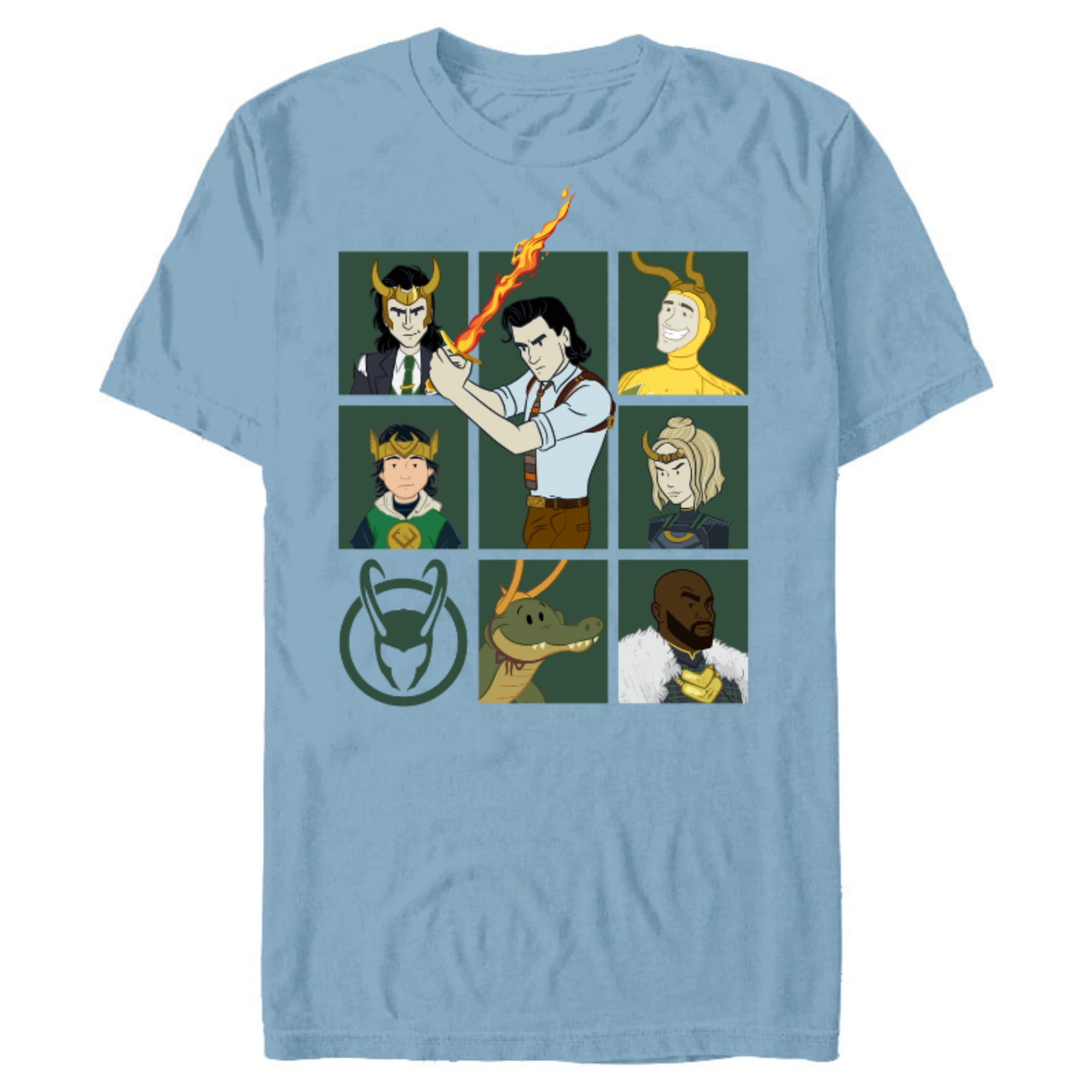 Marvel Loki Variants Alligator Loki Sylvie Character Grid - Short ...