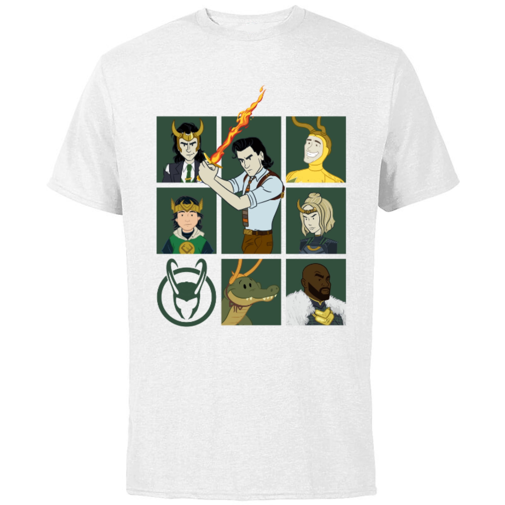 Marvel Loki Variants Alligator Loki Sylvie Character Grid - Short ...