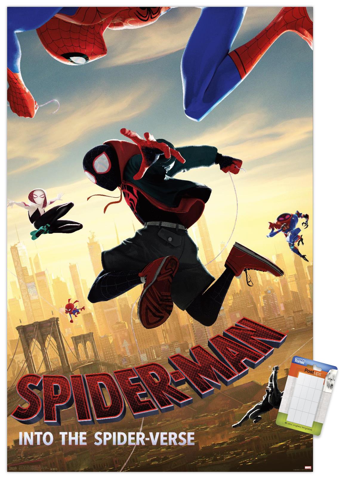 Marvel MCU - Spider-Man - Into The Spider-Verse - Dive Wall Poster, 22. ...