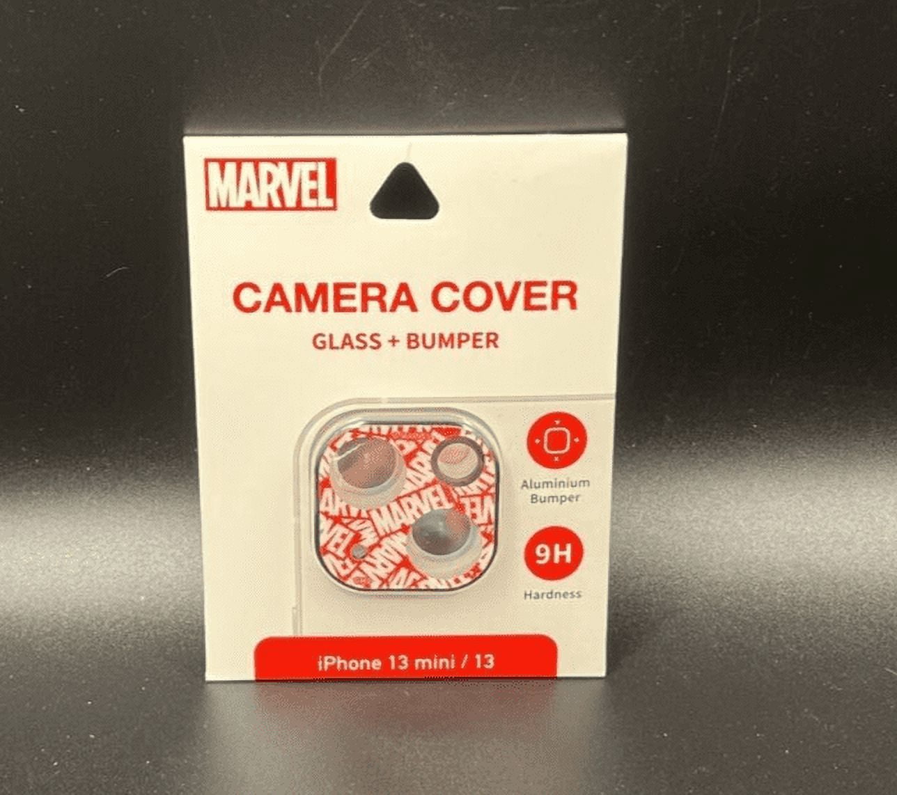 Marvel MV-187A Camera Cover, Compatible iPhone 13 mini/13 Glass ...