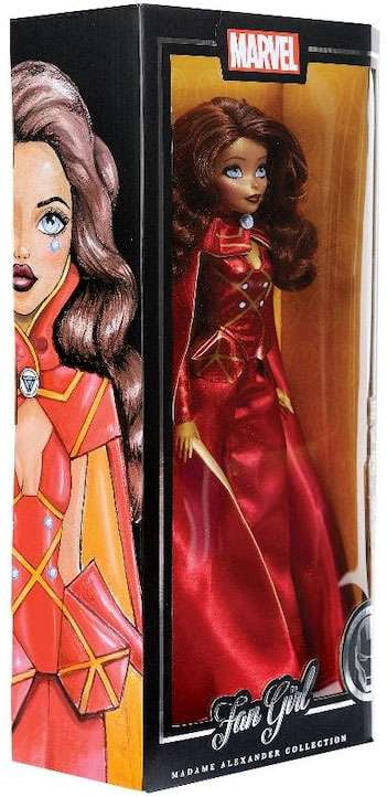 Marvel Madame Alexander Fan Girl Iron Man Doll From SPIDER TOYS ...