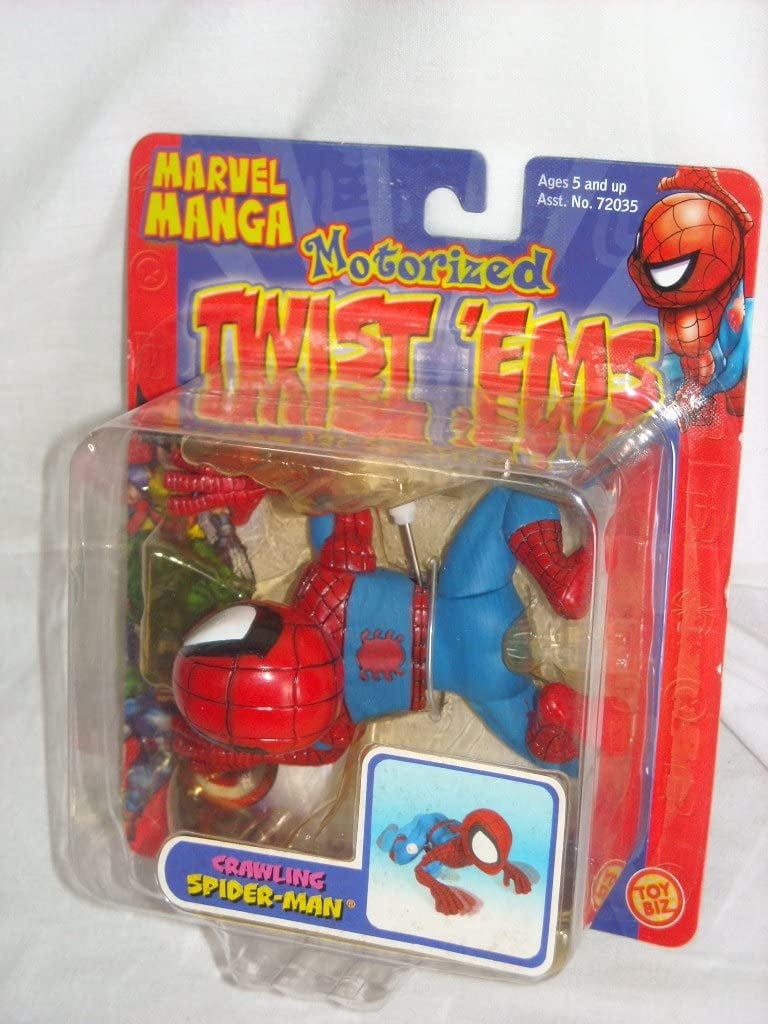 Marvel Manga Motorized Crawling Spiderman - Walmart.com