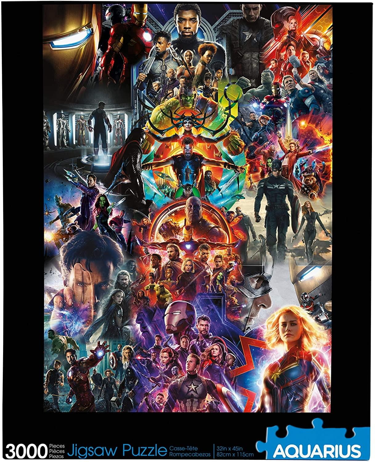 Marvel MCU Collage 3000 Piece Jigsaw Puzzle - Walmart.com