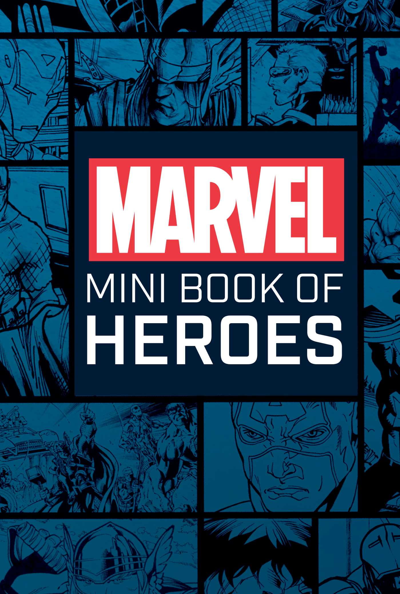 Marvel: Marvel Comics: Mini Book of Heroes (Hardcover) - Walmart.com