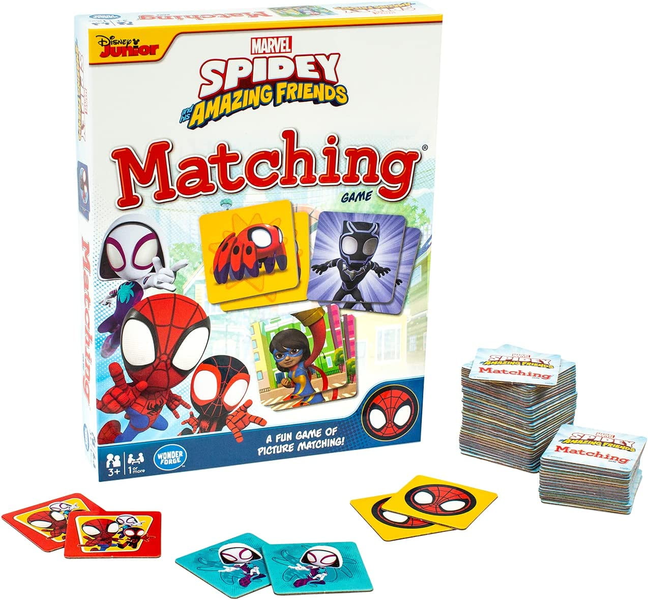 Marvel Matching Game by Wonder Forge | For Boys & Girls Age 3 to 5 | A ...