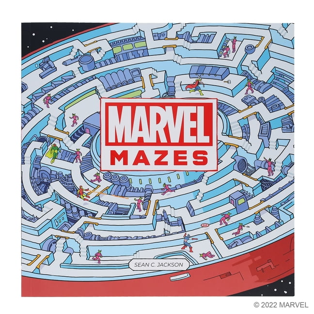 Marvel Mazes, (Hardcover) - Walmart.com