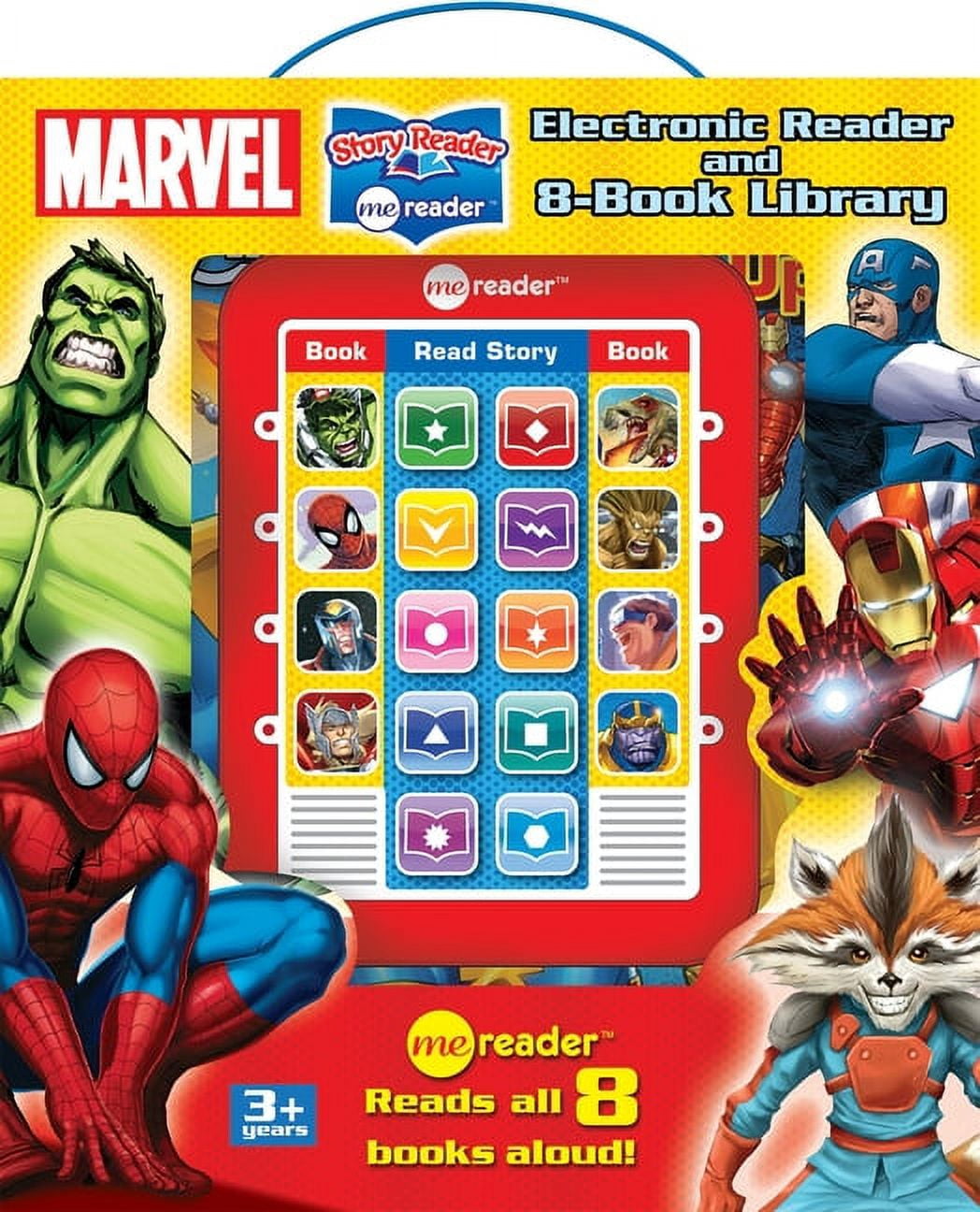 Marvel: Me Reader Electronic Reader and 8-Book Library, (Paperback ...