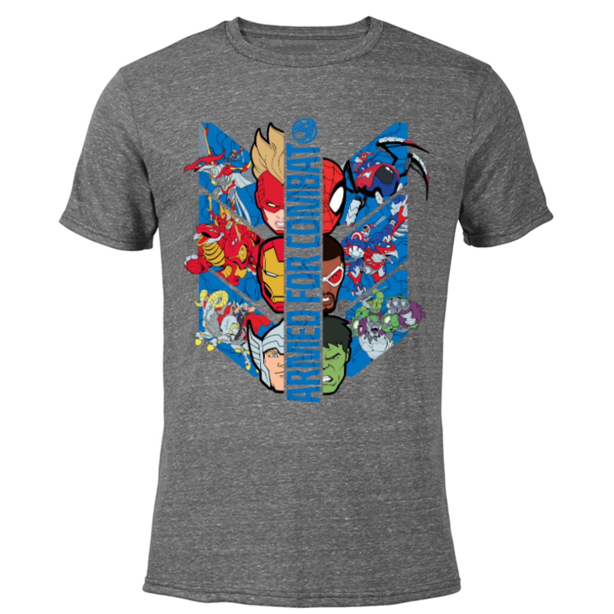 Marvel Mech Strike: Mechasaurs Avengers Armed for Combat - Short Sleeve ...