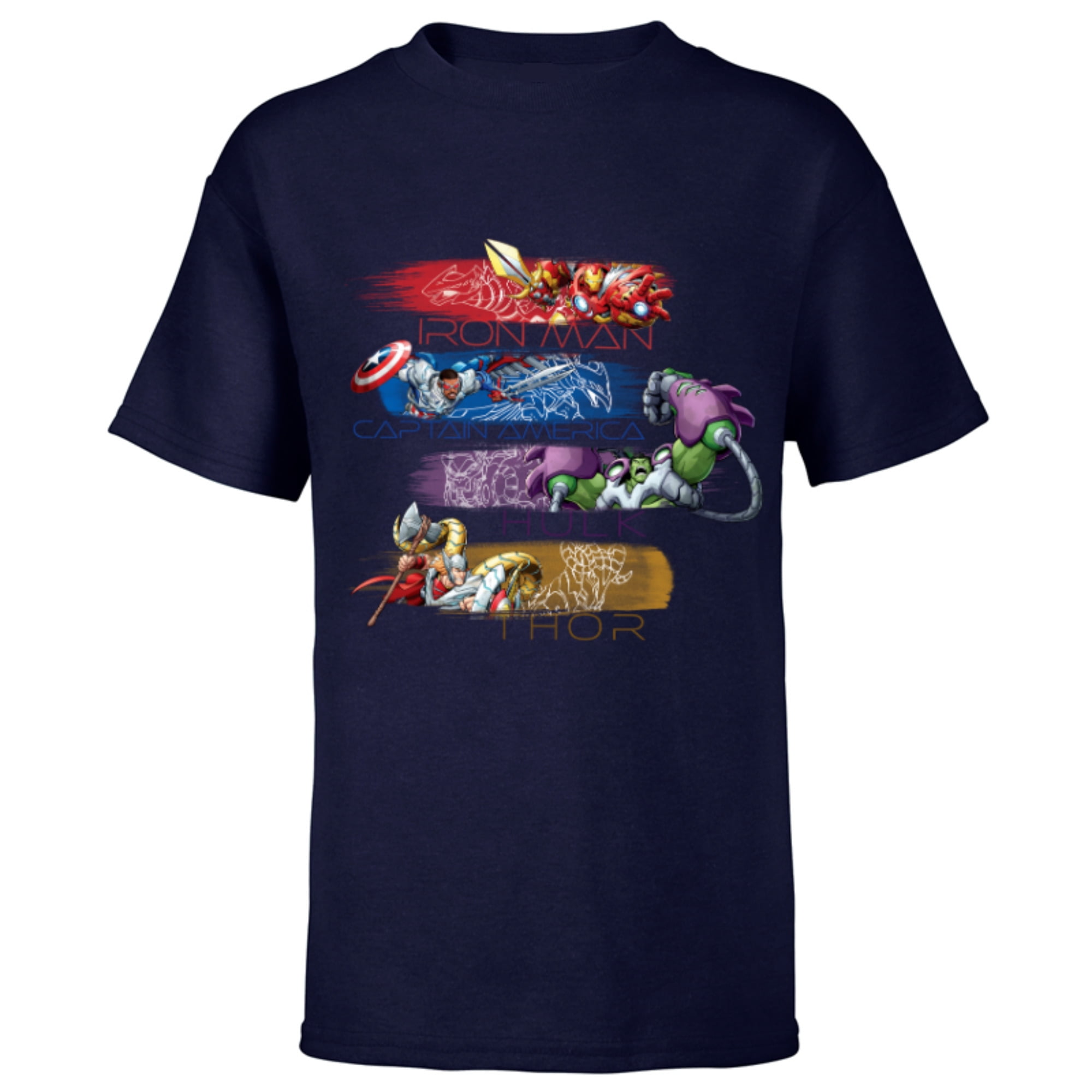 Marvel Mech Strike: Mechasaurs Avengers Four Armored Heroes - Short ...