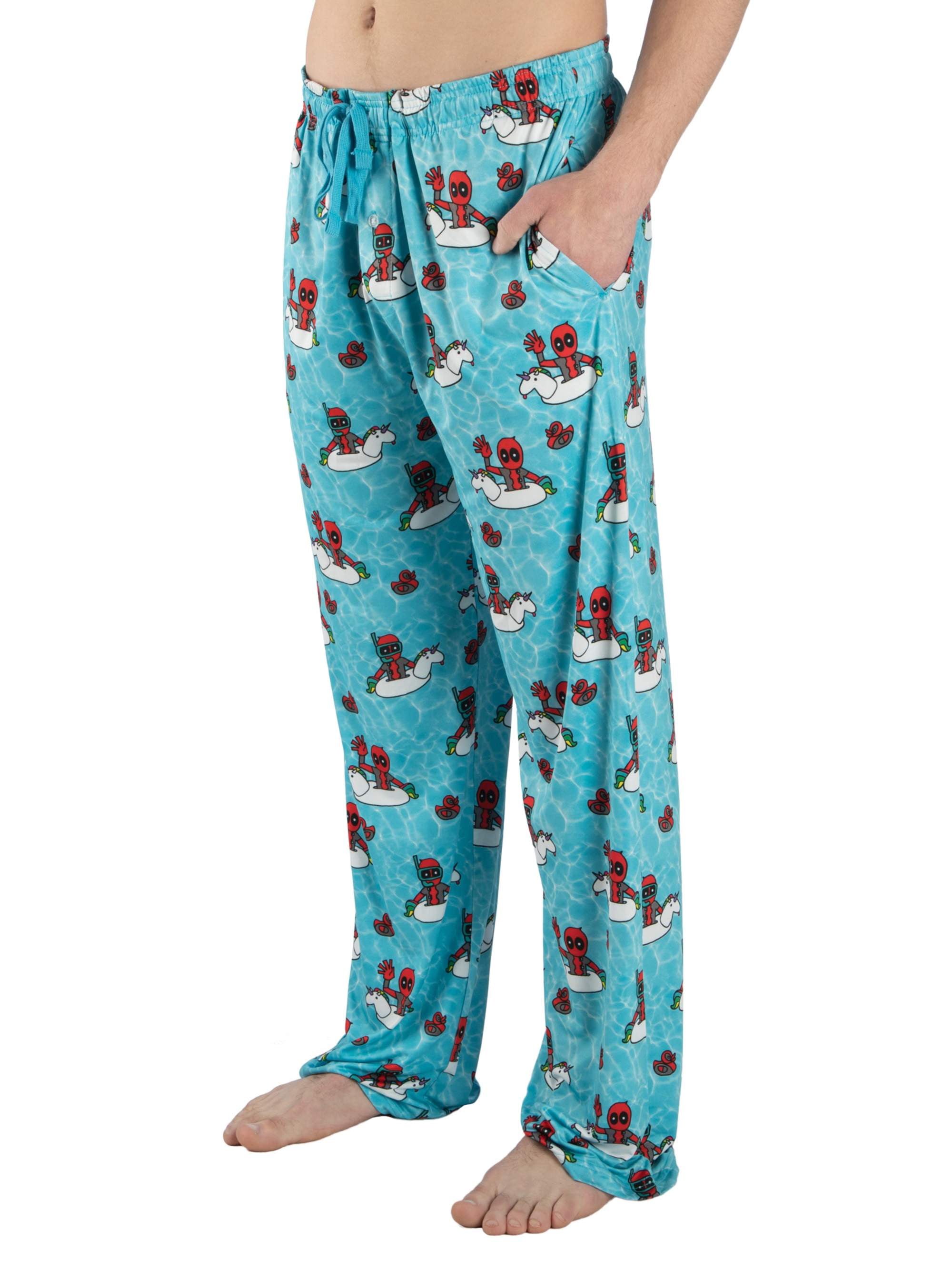 Marvel Men's Deadpool Comic Print Pajama Lounge Pant - Walmart.com