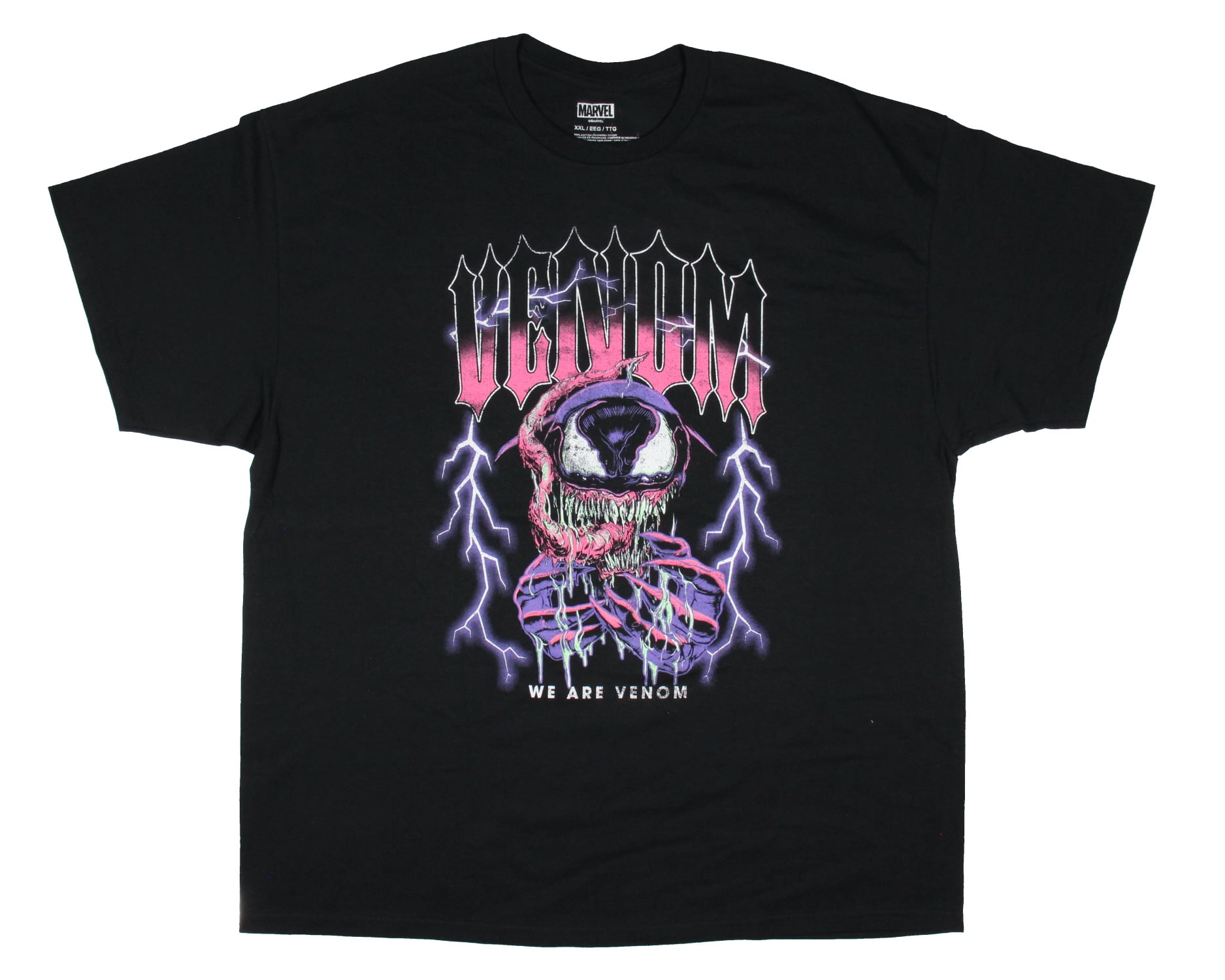 Marvel Men's Venom Anti-Hero Symbiot We Are Venom Razor Teeth Adult ...
