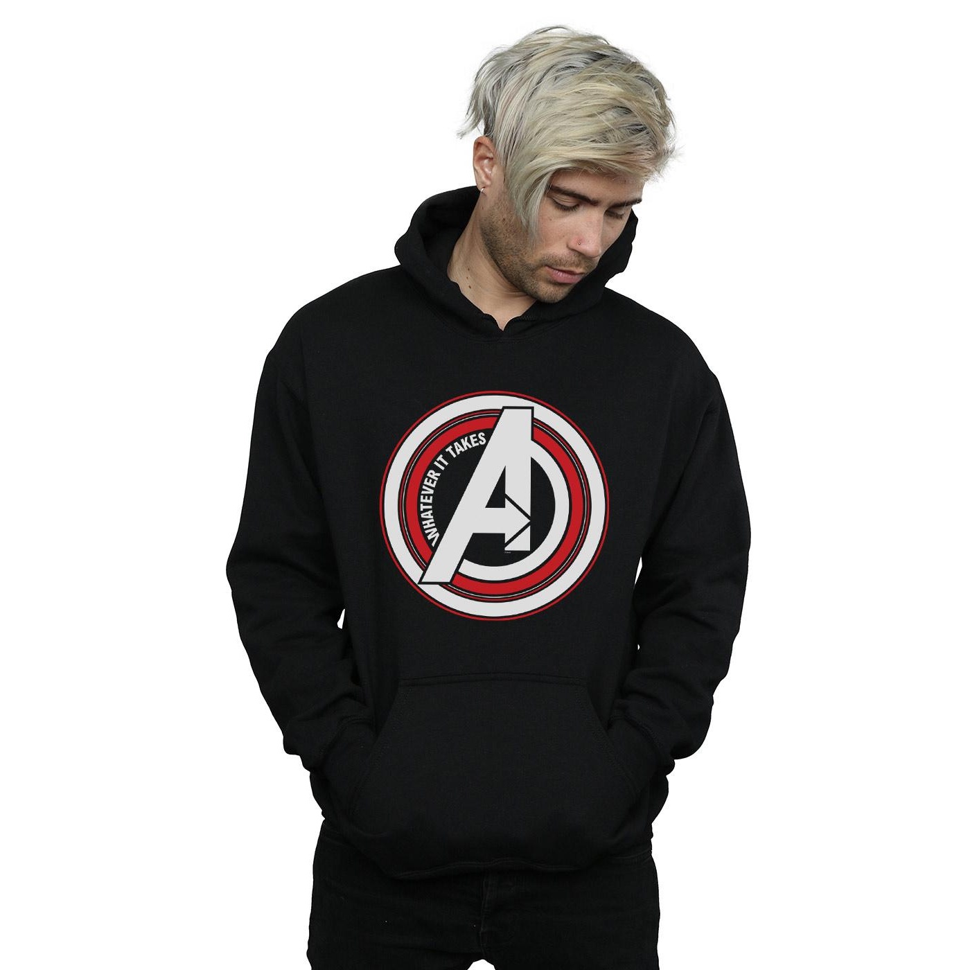 Marvel Mens Avengers Endgame Whatever It Takes Symbol Hoodie - Walmart.com