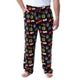 Marvel Mens' Classic Logos Allover Loungewear Pajama Pants - Walmart.com
