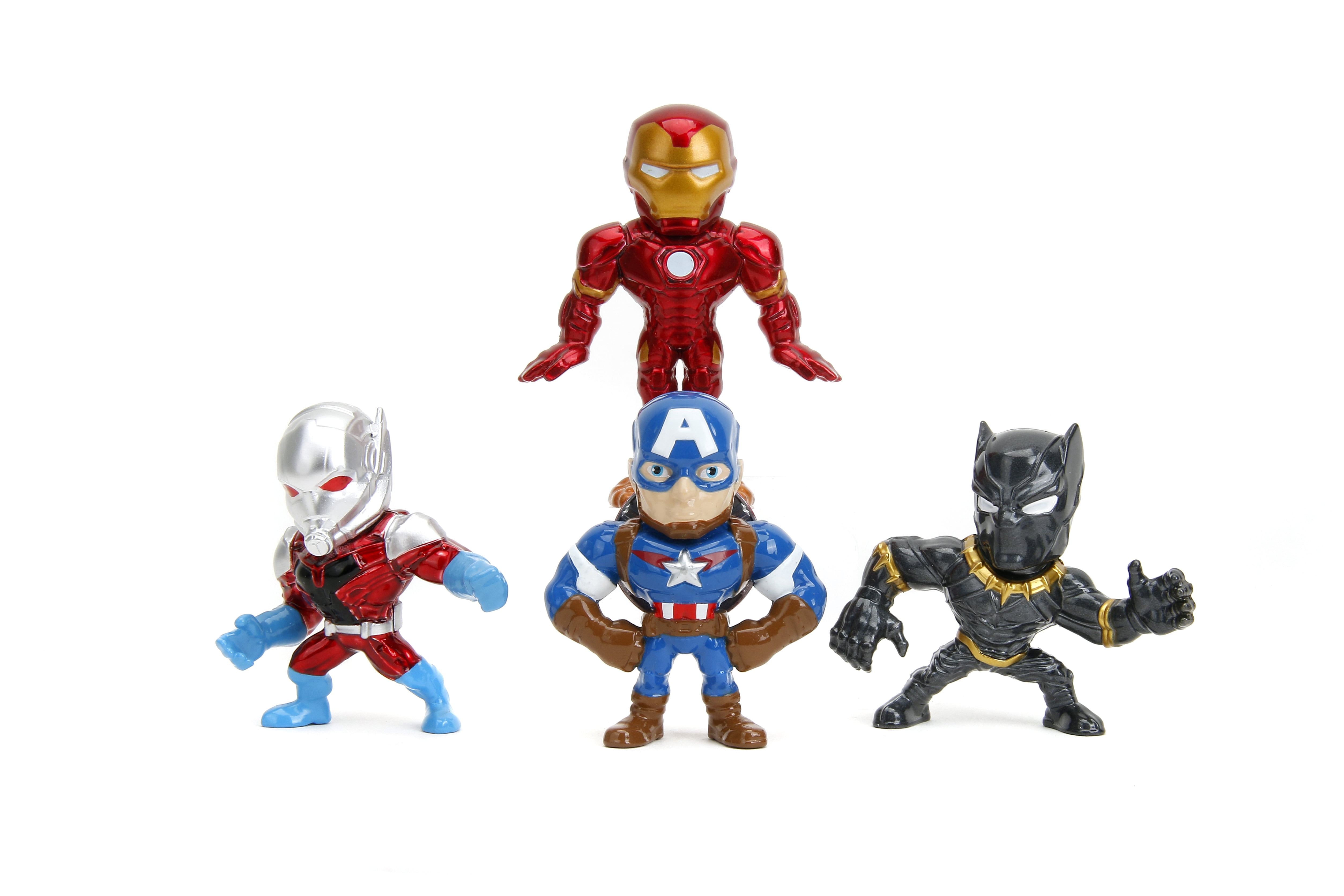 Jada Toys Marvel Avengers 2.5" 4-Pack Die-Cast Figures - Walmart.com